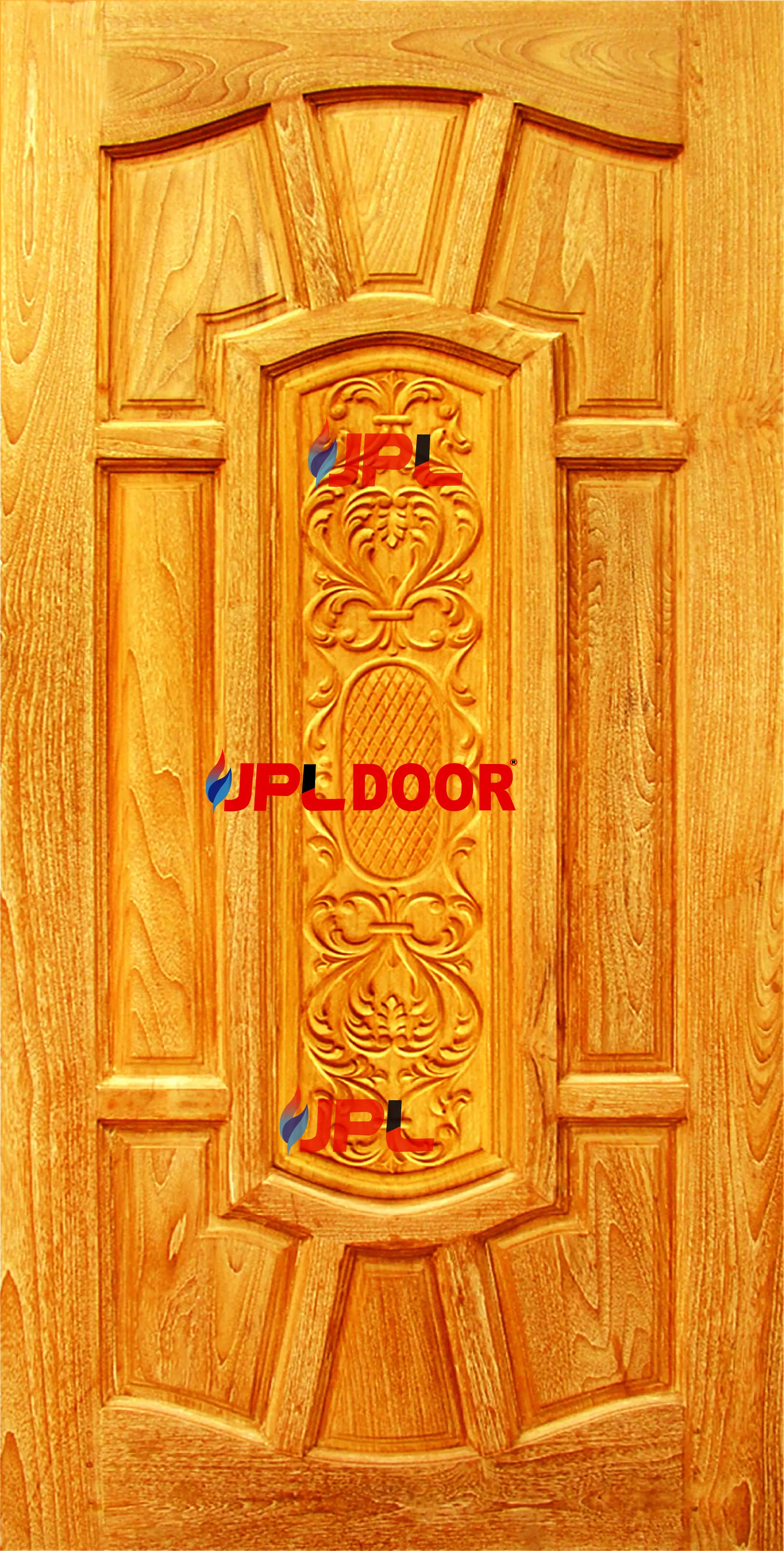 Wooden Door Shutter | JPL-102 - Premium Wooden Door | JPL Door Bangladesh
